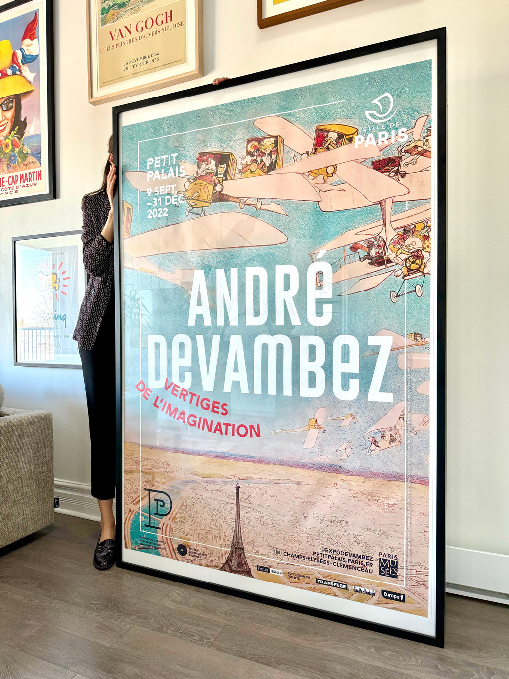 Original Andre Devambez Poster Petit Palais Paris, 2022 – nbmposter
