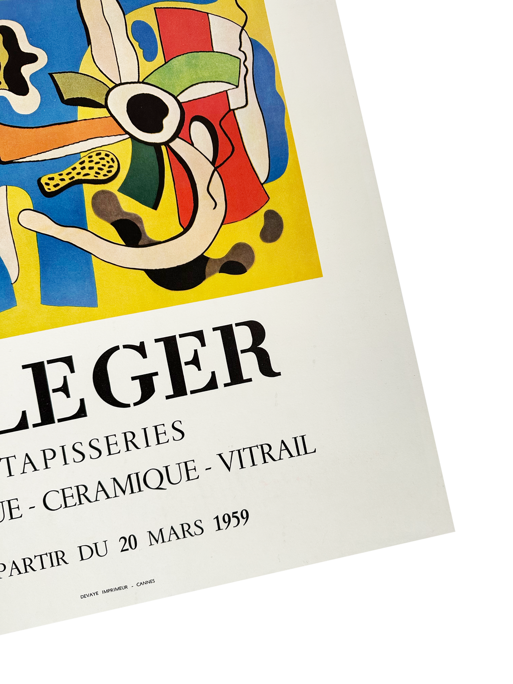 Original Fernand Leger Poster "Tapisseries" 1959 – nbmposter