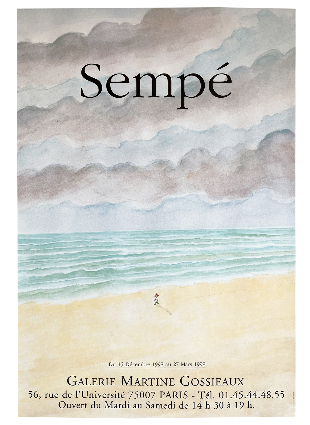 Original Poster By Sempe 1998, Paris – nbmposter