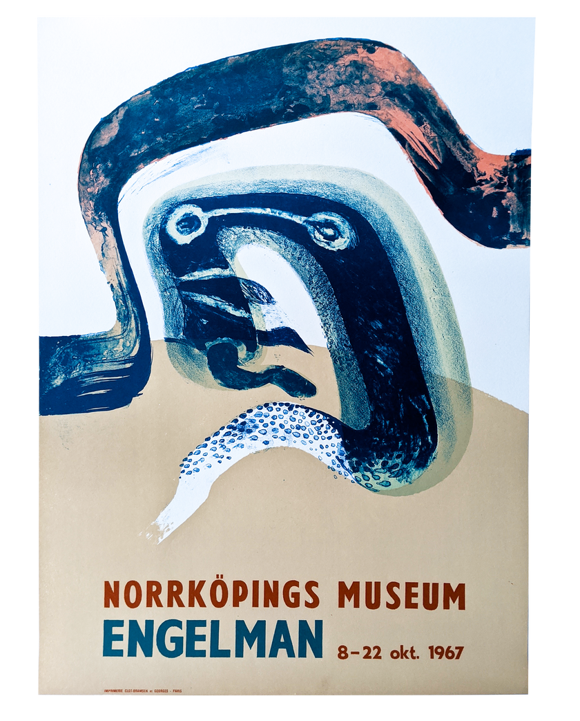 Original Poster Martin Engelman 1967, Norrkopings Museum – nbmposter